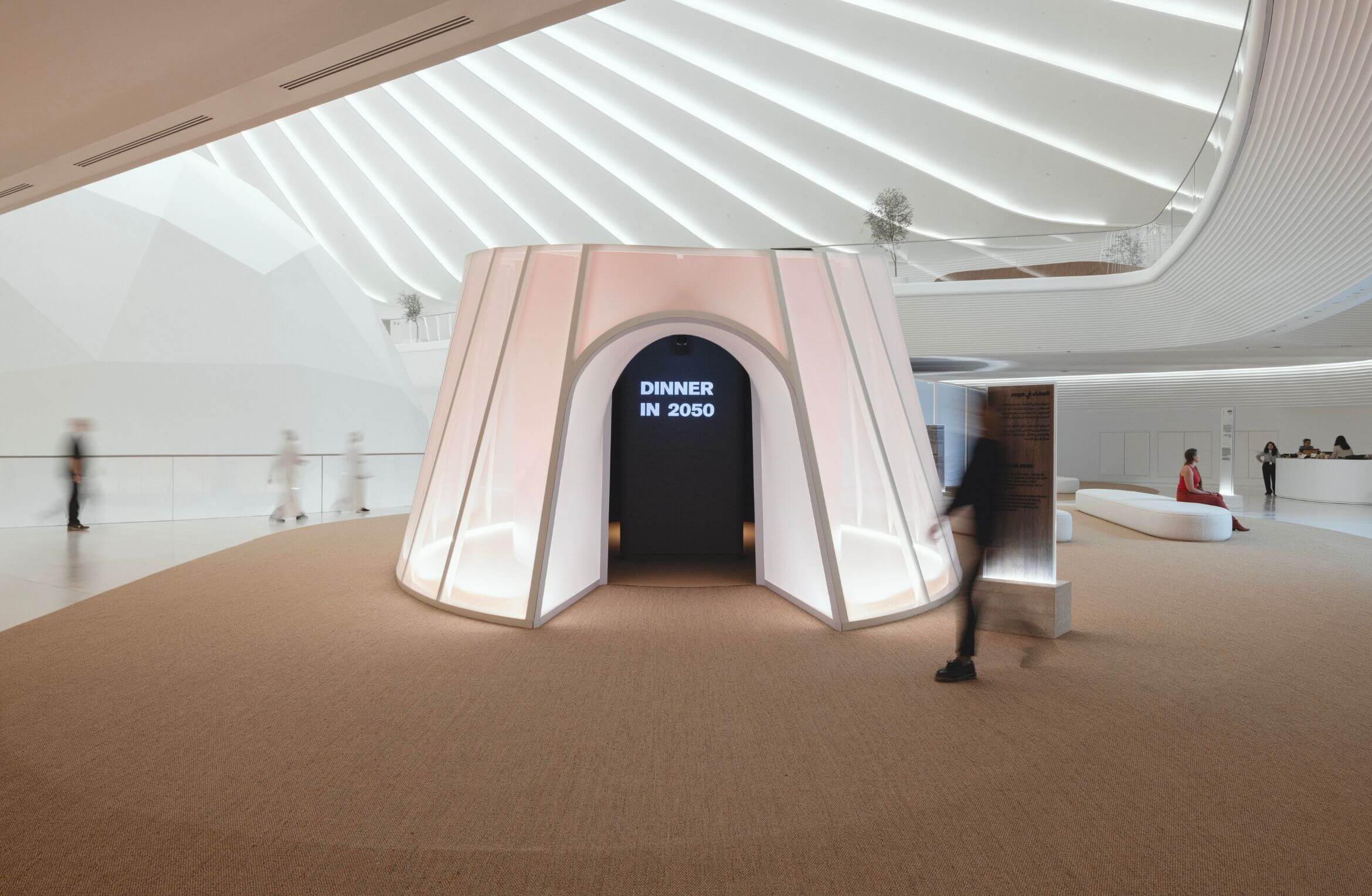 Dinner in 2050 at COP28 - Tellart